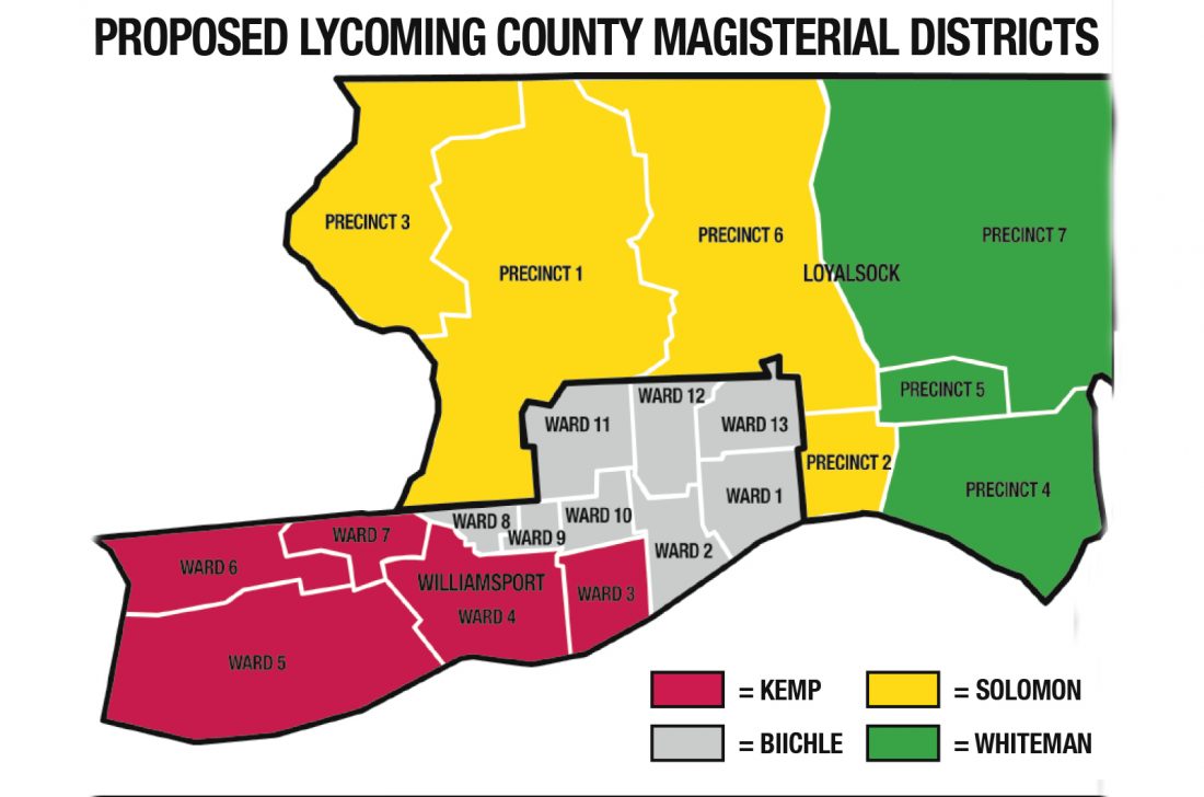 Shifts for magisterial districts proposed | News, Sports, Jobs ...